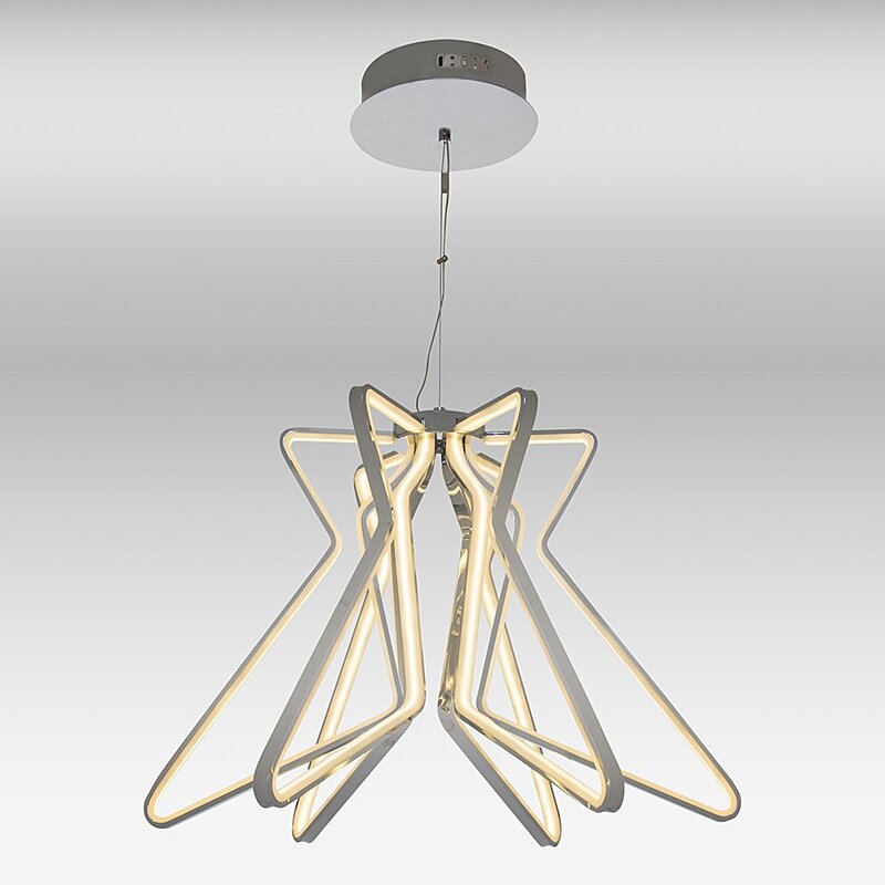 Závěsné LED svítidlo Ozcan 6314-2 chrome, 120W, 70x120cm | RájSvítidel.cz